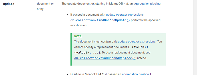 Problems with findOneAndUpdate and updateOne - Drivers & ODMs - MongoDB ...