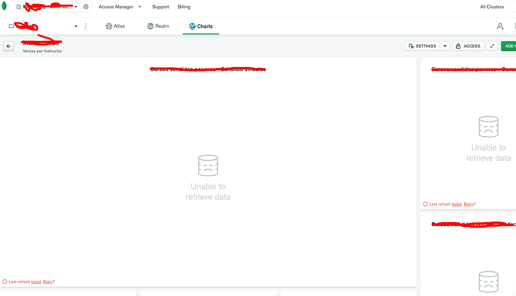 MongoDB Charts Not Rendering Charts MongoDB Charts MongoDB
