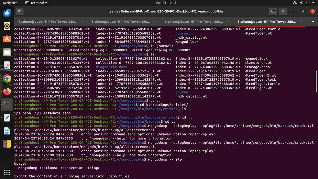 How To Use Oplogs In Mongodb Working With Data Mongodb Developer