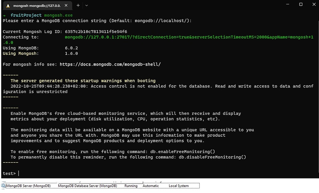MongoServerSelectionError: connect ECONNREFUSED 127.0.0.1:27017 - Ops and Admin - MongoDB ...
