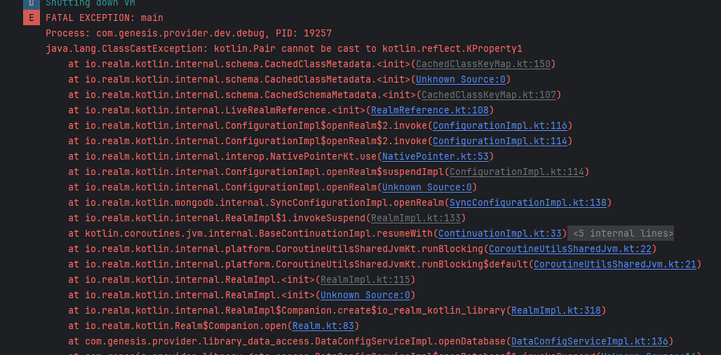 Crash when opening database since 2.0 update - Atlas Device Sync - MongoDB Developer Community ...