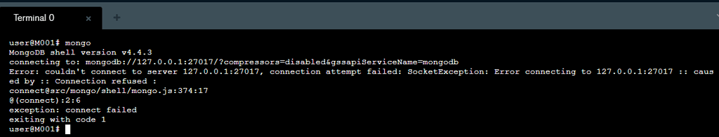 Connection fails using IDE - M001: MongoDB Basics - MongoDB Developer Community Forums