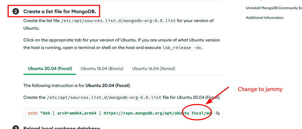 Installation Of Mongodb On Ubuntu 2204 Installation And Upgrades Mongodb Developer Community