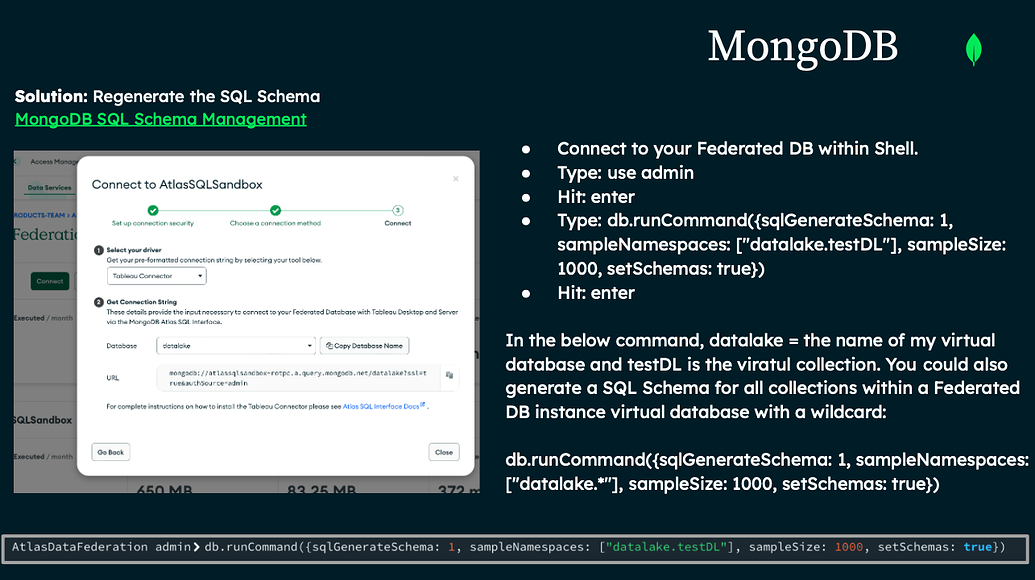 Power BI: DataSource.Error: The table has no visible columns and cannot be queried - MongoDB ...