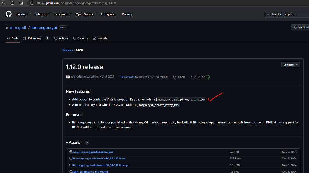 How to use mongocrypt_setopt_key_expiration settings using MongoDB.Driver for .NET - Drivers ...