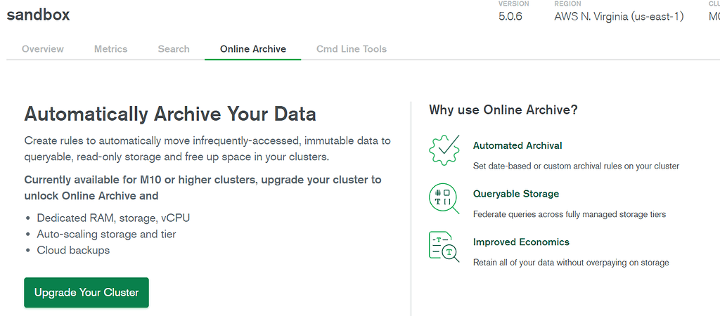 Not able to locate Data Explorer and collections - MongoDB Atlas ...