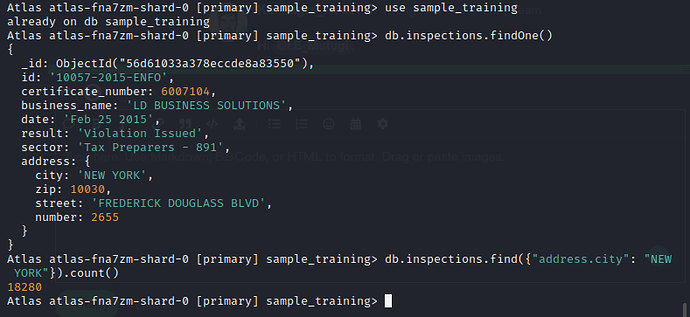 Chapter 4 Advanced Crud Operations Lecture Array Operators And Sub Documents M001 Mongodb