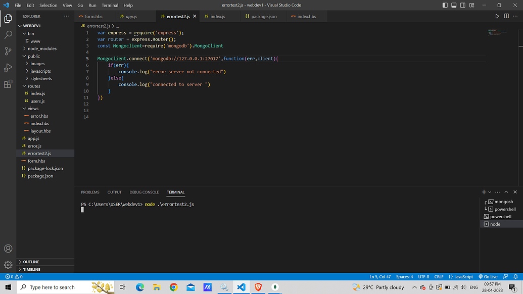 Mongodb Connection Refused Developer Tools Mongodb Developer Community Forums