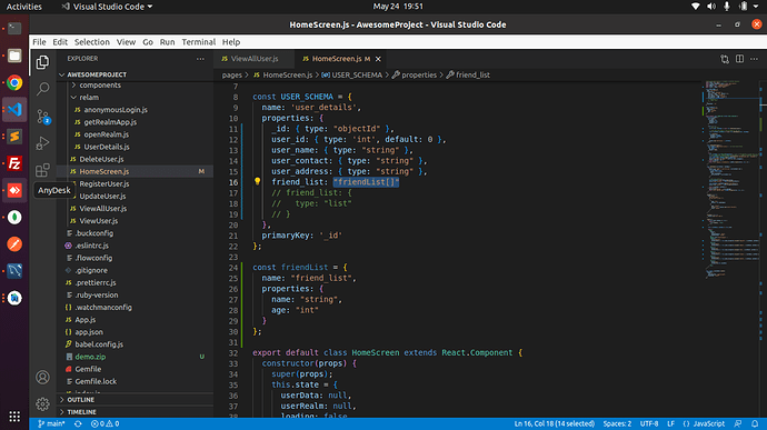 How to declare array in schema in Realm Sync? - MongoDB Atlas App ...
