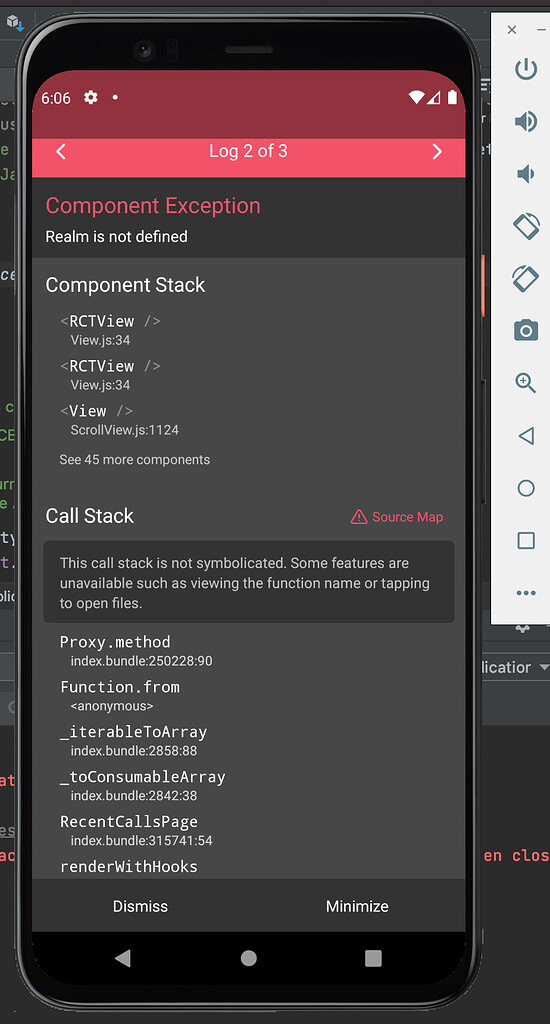 Realm Integration Breaks React Native Debugger Mongodb Atlas App Services And Realm Mongodb