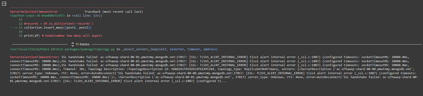 Authentication failed, can't seem to connect to MongoDB - MongoDB Atlas ... Authentication failed, can't seem to connect to MongoDB - MongoDB Atlas ...