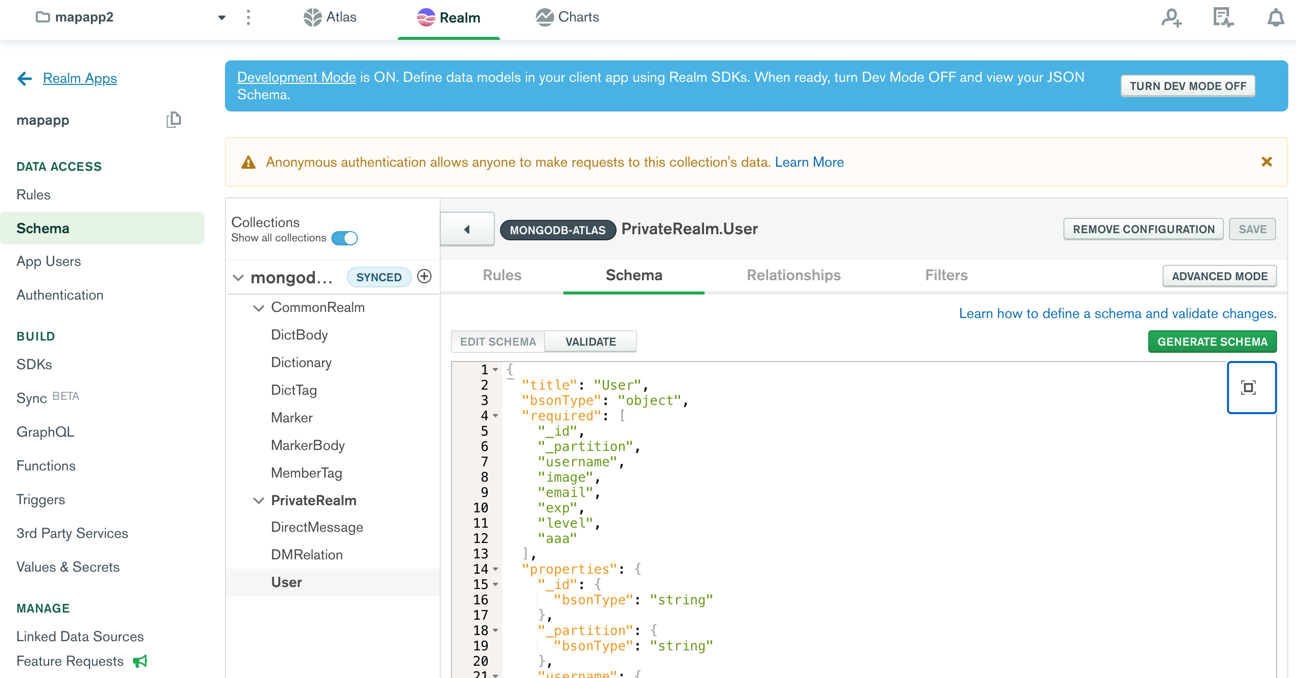 I cannot synchronize data between MongoDB Atlas cluster and client application - Atlas Device ...