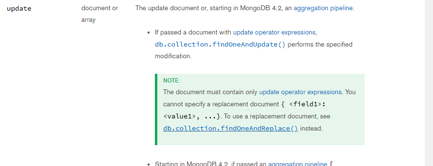 Problems With Findoneandupdate And Updateone Drivers Mongodb Developer Community Forums