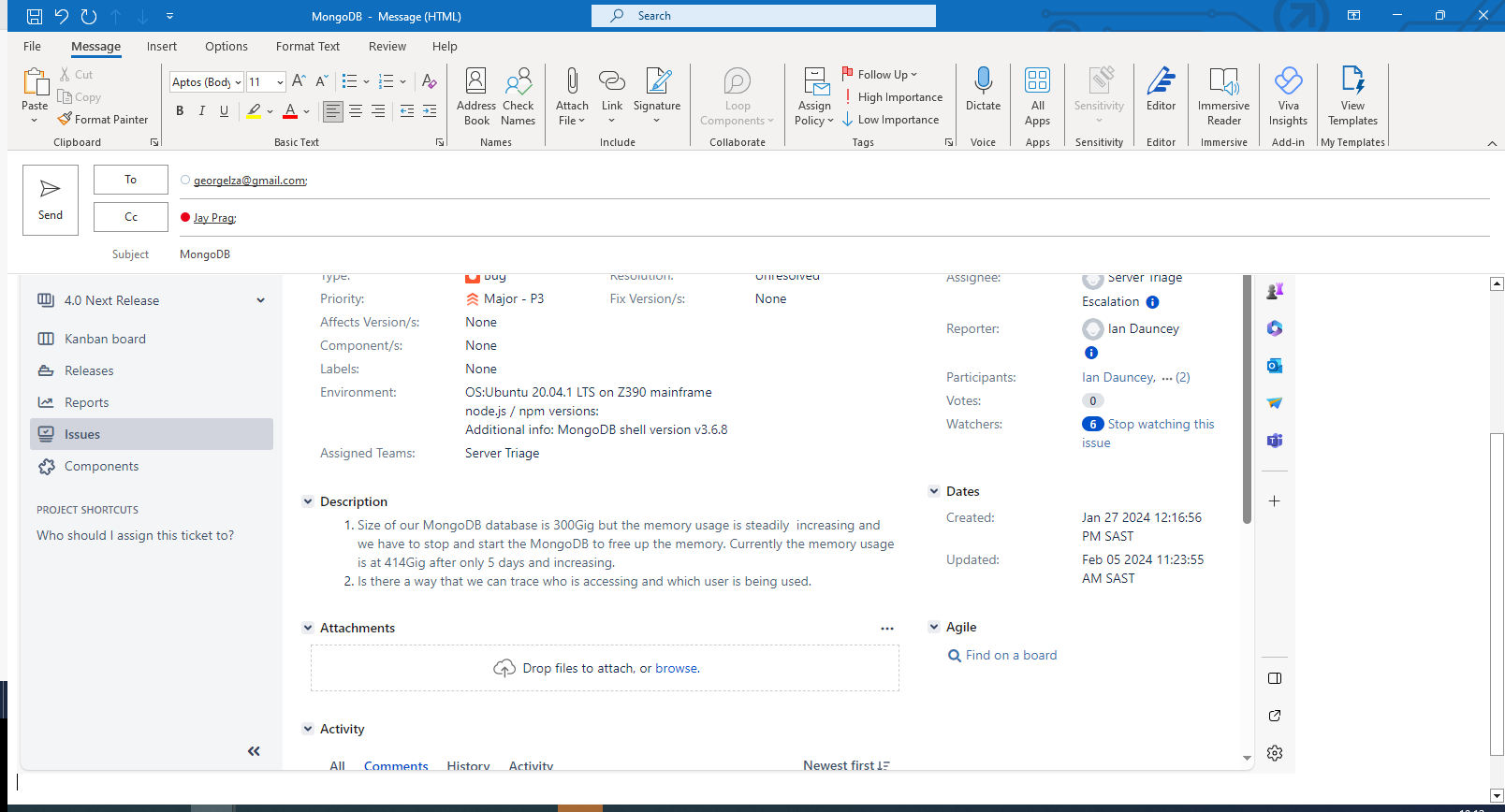Runaway Memory Usage Mongodb On Ubuntu 2004 On Zvm Linuxone Rockhopper Ii Ops And Admin