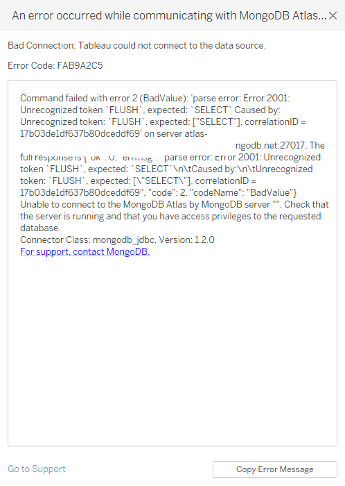 How can I refresh the schema that's presented to SQL clients? - MongoDB Atlas - MongoDB ...