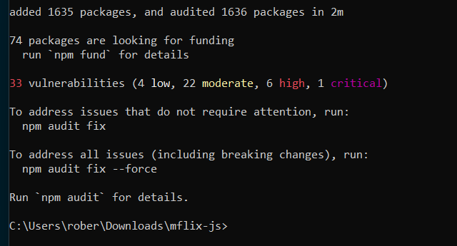 M220js Errors At Installation M220js Mongodb For Javascript Developers Mongodb Developer