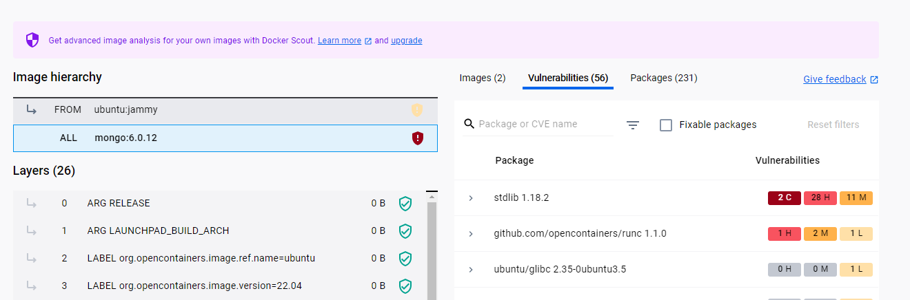 Need help regarding vulnerable dependencies installed in the Mongo docker images - Ops and Admin ...