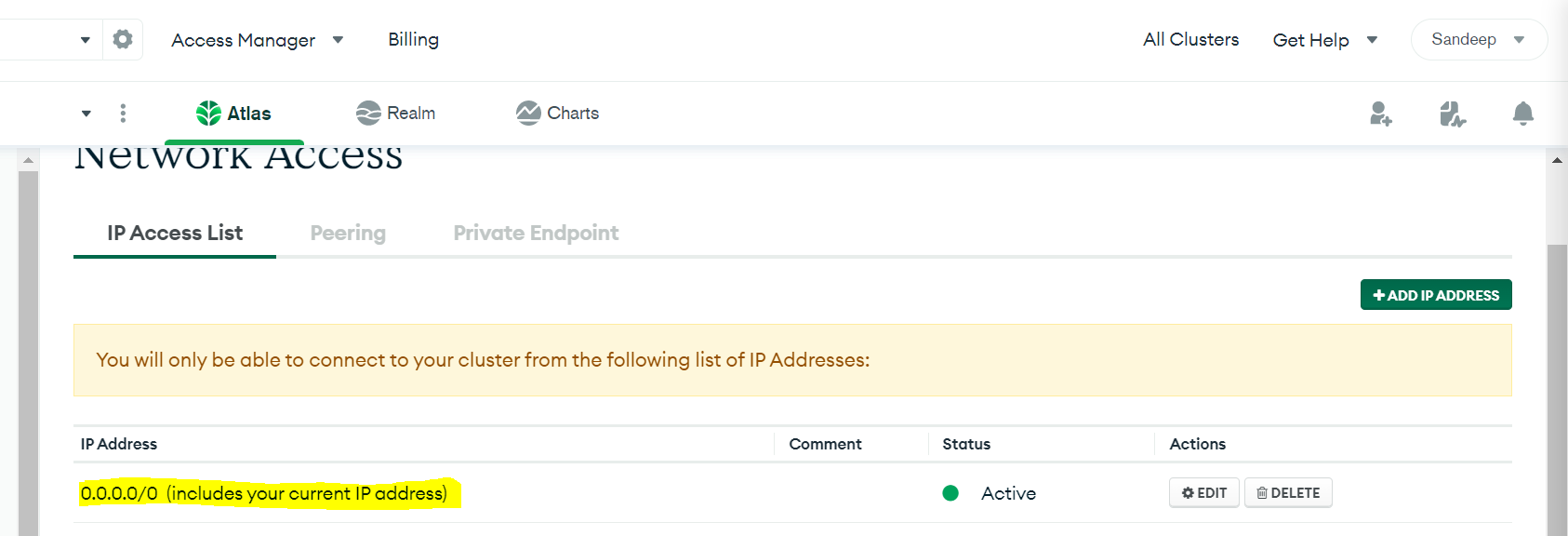 Facing error - Cluster connectivity from the shell - M001: MongoDB Basics - MongoDB Developer ...