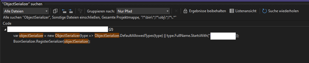 Serialization problems with version 2.19+ - Drivers - MongoDB Developer Community Forums