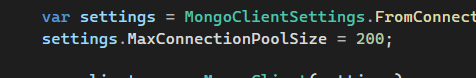 After .NET 6 upgrade => "The connection pool is in paused state for server" - Drivers - MongoDB ...