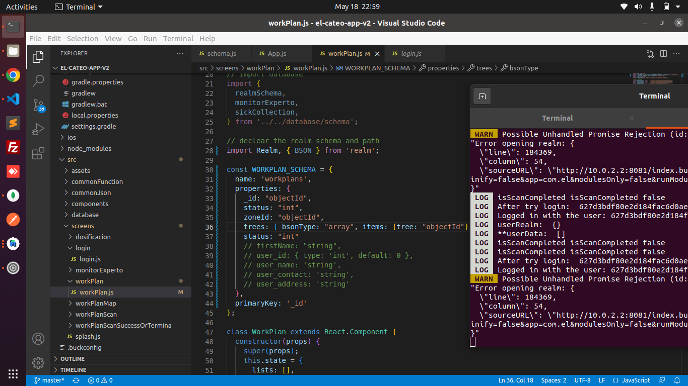How to declare array in schema in Realm Sync? - MongoDB Atlas App ...