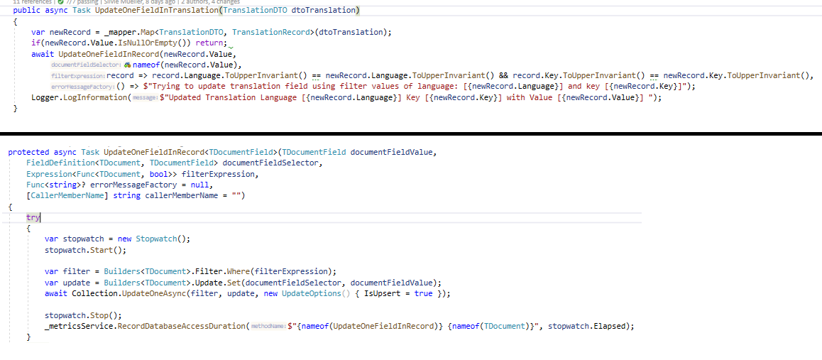 Upserting Entries With A Non Case Sensitive Filter In C Drivers Mongodb Developer Community