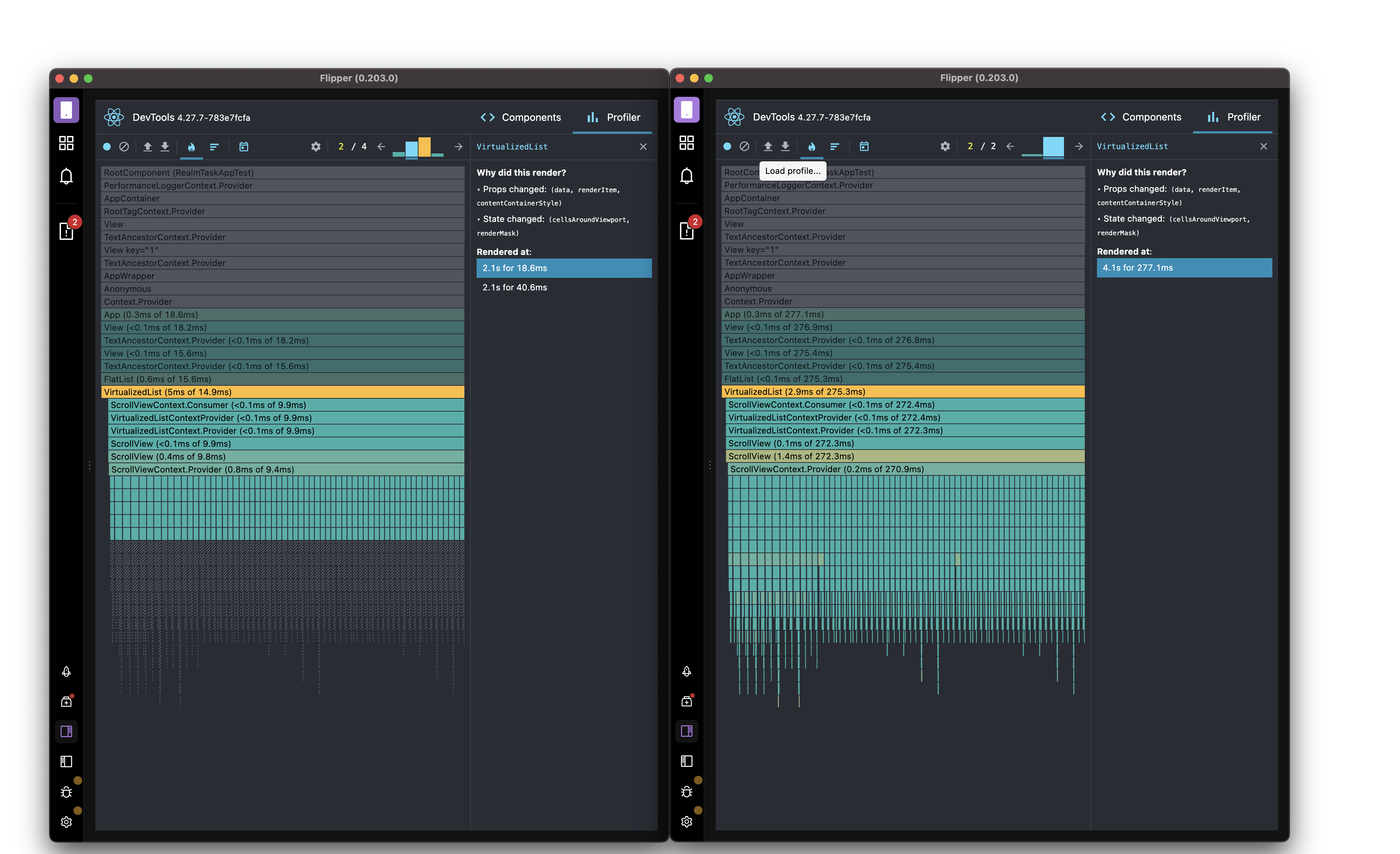 How to properly delete from list without triggering re-render on all ...