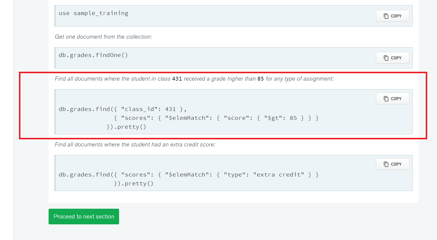 M001 - Chapter 4 - Need of "$and" operator - M001: MongoDB Basics - MongoDB Developer Community ...