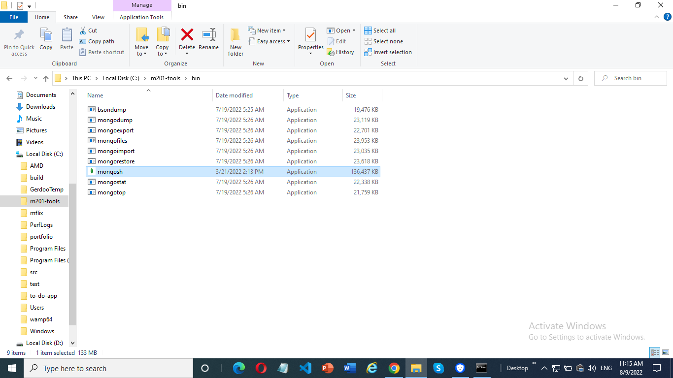 MongoDB M201 lab 1.1 install course dataset - M201: MongoDB Performance - MongoDB Developer ...