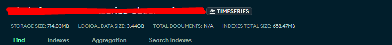 Index Size In Time Series Collections Mongodb Atlas Mongodb Developer Community Forums