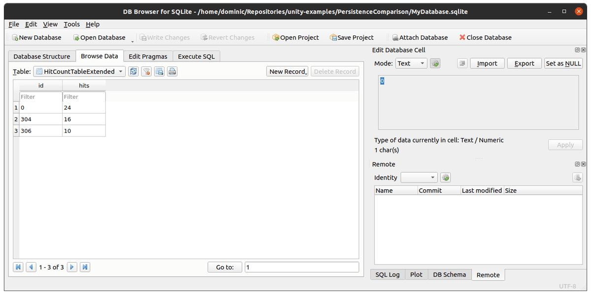 Saving Data in Unity3D Using SQLite | MongoDB