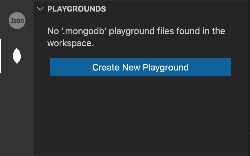 Explore Your Data with Playgrounds - VS Code Extension - MongoDB Docs