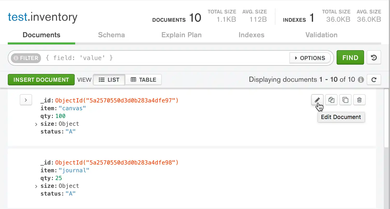 Update Documents - MongoDB Manual v6.3